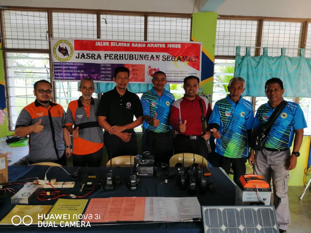 Pameran Radio Amatur di Segamat – Persatuan Jalur Selatan Radio Amatur Malaysia