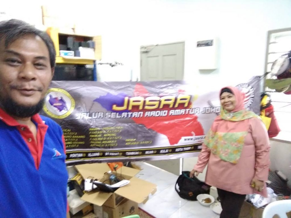 Banner JASRA – Persatuan Jalur Selatan Radio Amatur Malaysia